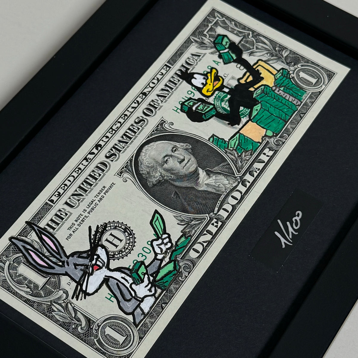 Limited Edition "Bugs Bunny" Dollar Bill – Benx Studio