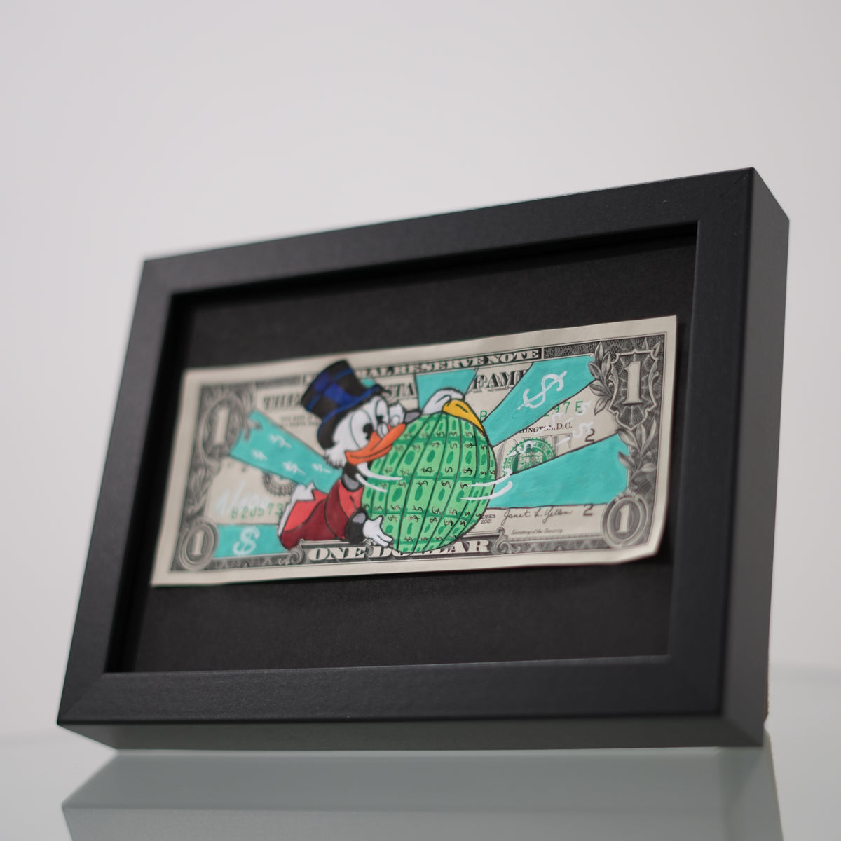 Limited Edition "Money Globe" Dollar Bill – Benx Studio