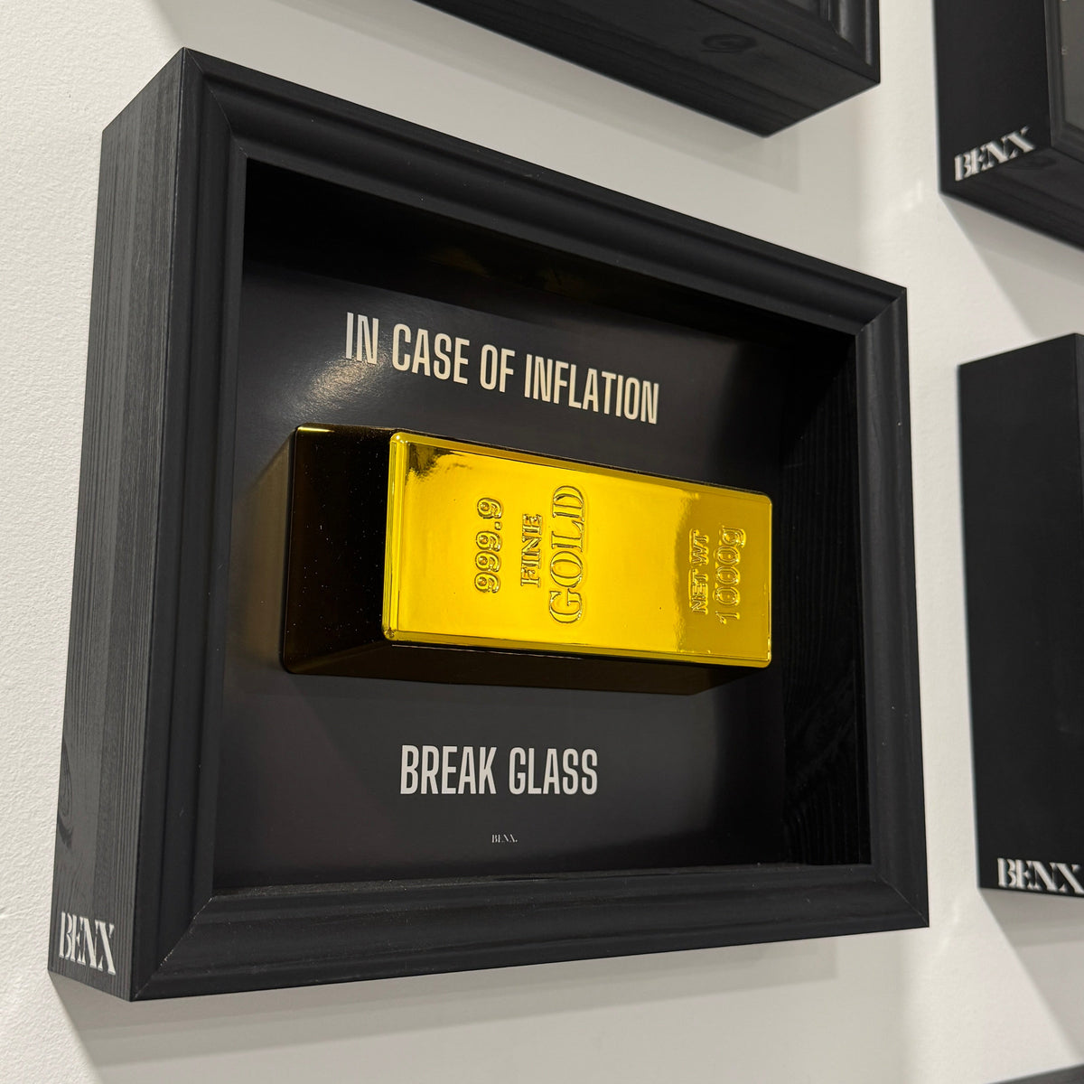 Emergency Frame - Gold Bar – Benx Studio