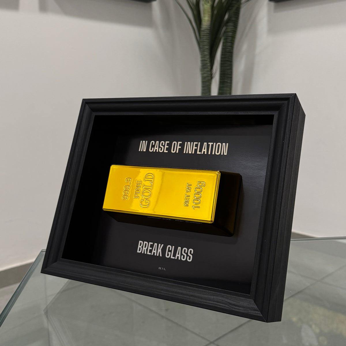 Emergency Frame - Gold Bar – Benx Studio