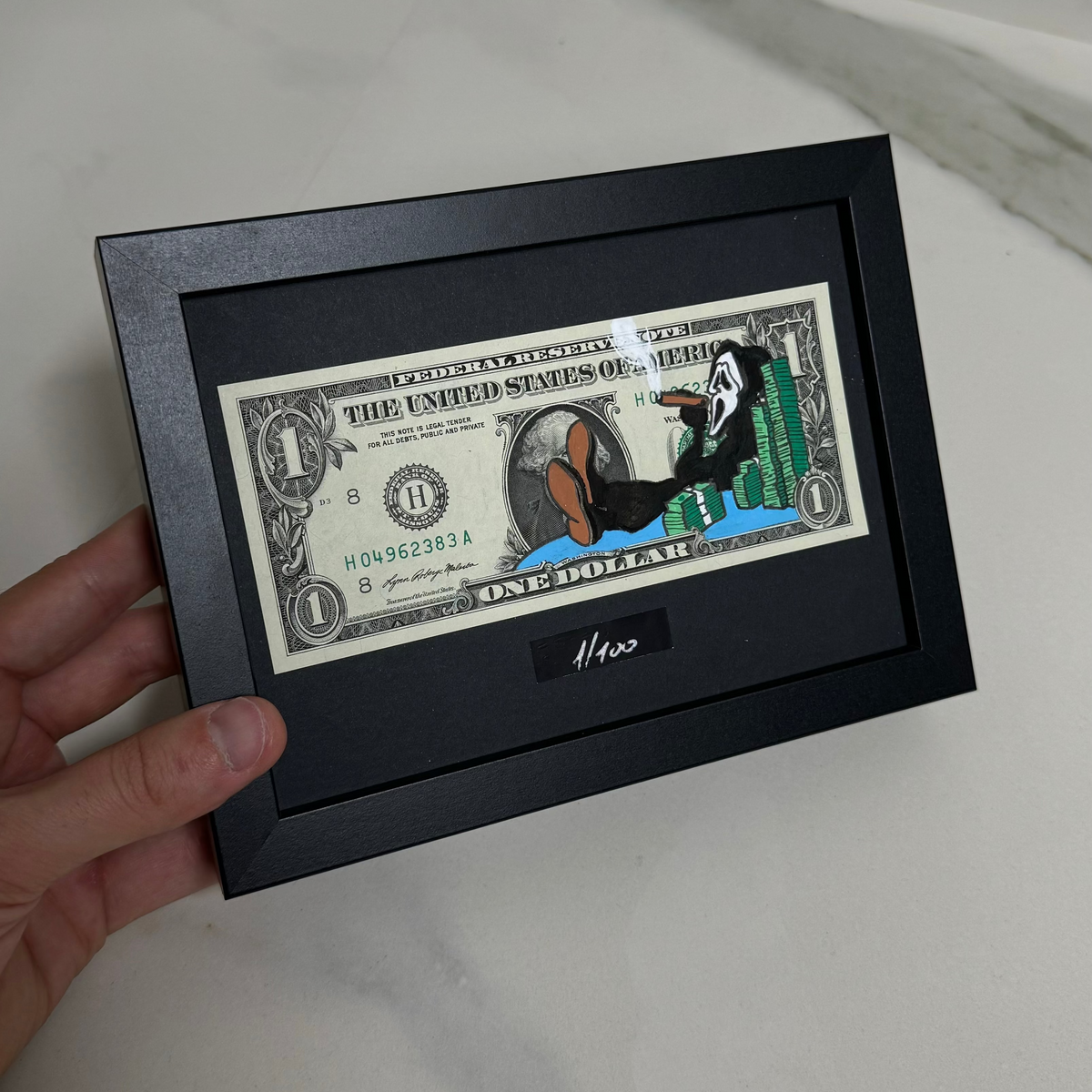 Limited Edition "Scream" Dollar Bill – Benx Studio